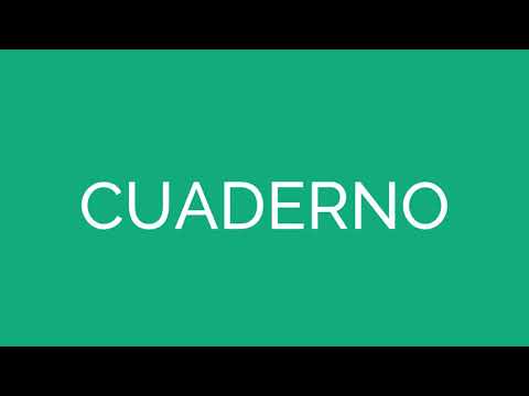 How To Say Notebook In Spanish