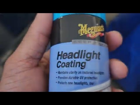 (It's Recommended To Cover Around Headlight) Meguiar's G17804 Keep Clear Headlight Coating