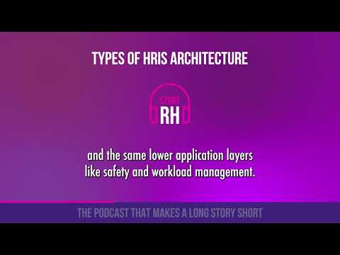 Types of HRIS architecture