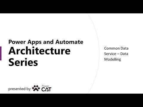Dataverse - Data Modelling