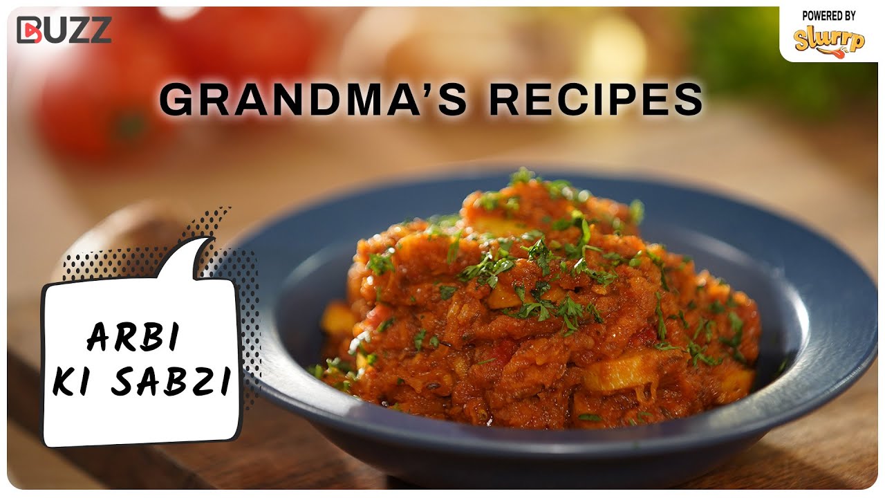 How To Make Easy Arbi Ki Sabzi Recipe | Grandmas Recipe | Easy Dinner ...
