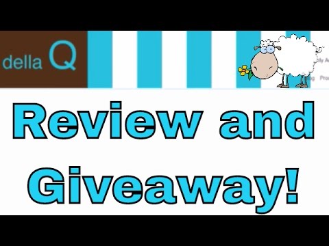 Review & Giveaway DellaQ! | Sheepishly Sharing (Now Closed)