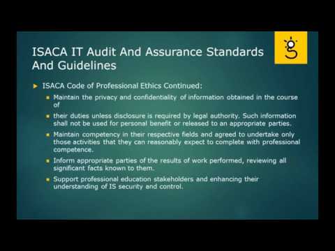 4. ISACA IT Audit and Assurance Standards Guidelines