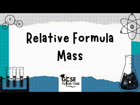 🧮 Relative Formula Mass (Mr) Explained | GCSE | Year 7 | Year 8 | Year 9 | Year 10 | Year 11