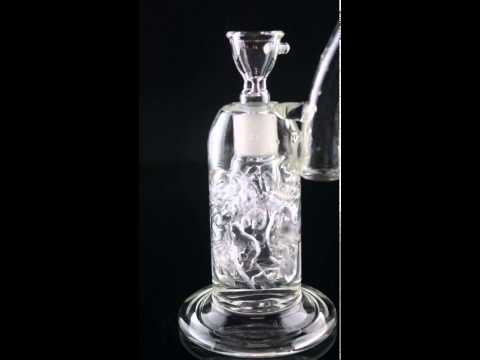 "The Daily Driver" Showerhead Perc Glass Bubbler Pipe