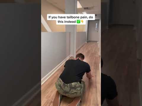 How to FIX TAIL BONE Pain