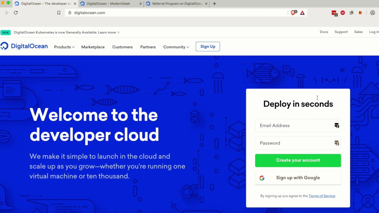 How to deploy a VPS on DigitalOcean | How-to tutorial