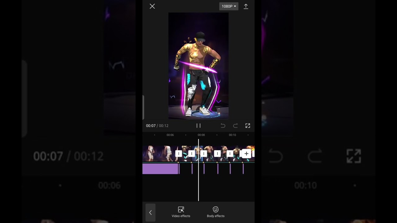 Capcut Simple Editing Tutorial %F0%9F%94%A5   colour changing effect in capcut%2C ff edit%2C lobby e