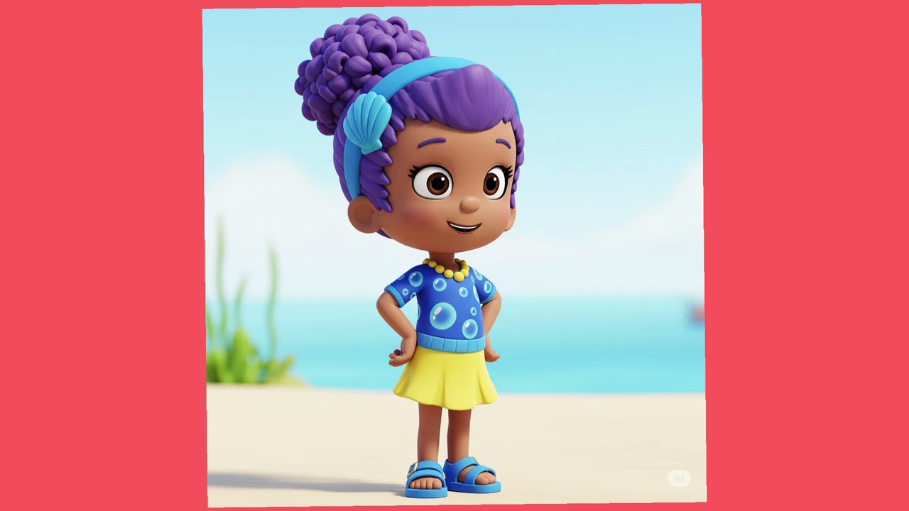 Bubble guppies character as human