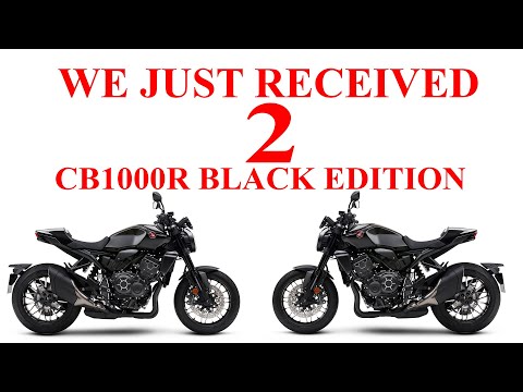 I was not expecting 2 CB1000R BLACK EDITION today