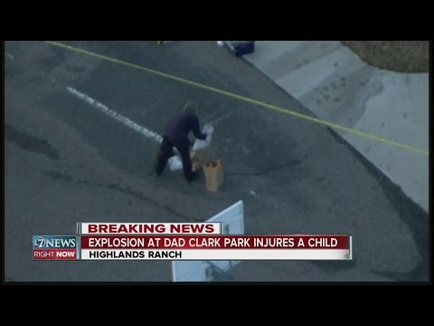 Plastic bottle explosion injures child in Highlands Ranch