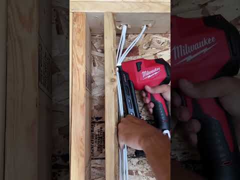 Milwaukee Cable stapler #shorts