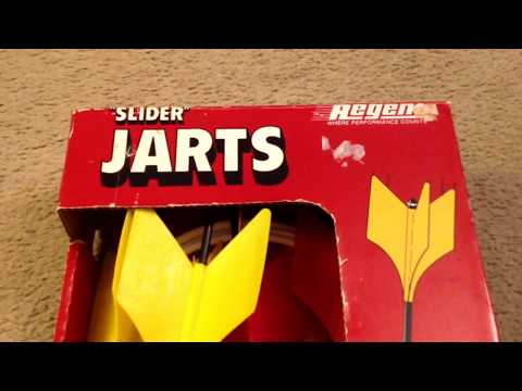 SLIDER JARTS... REGENT... VINTAGE IN BOX... LAWN DARTS