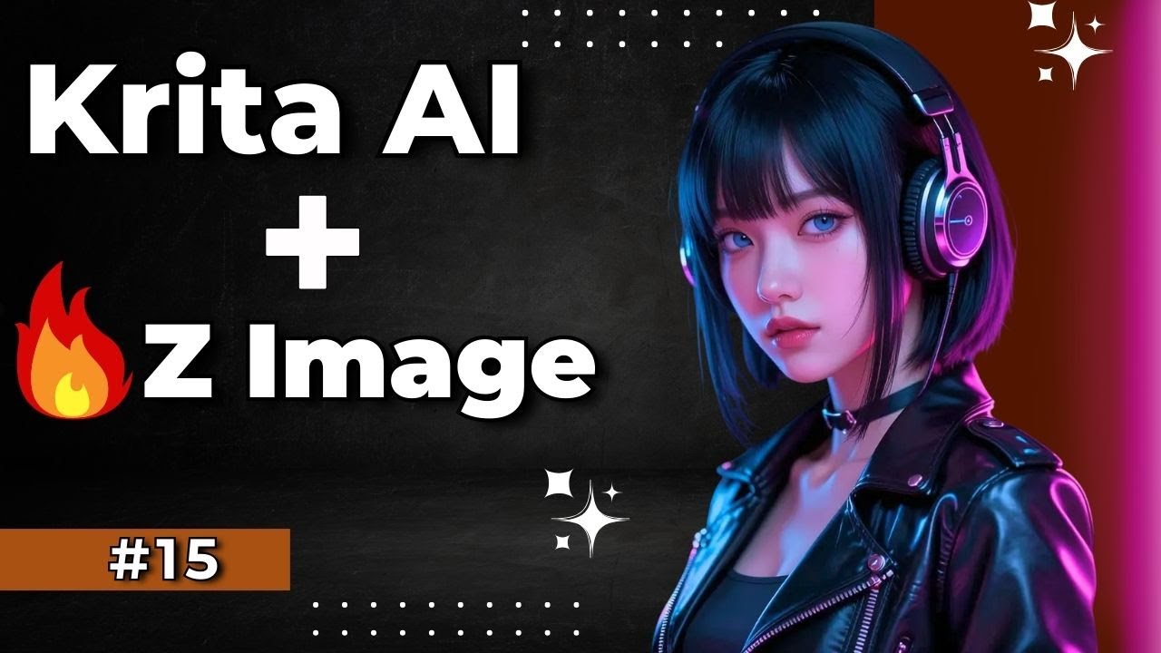 Krita AI Diffusion + Z Image | PRO-Level Text-to-Image AI Locally