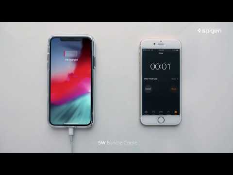 [2 Pack] Spigen USB-C to Apple MFI Certified Lightning Cable (1m)