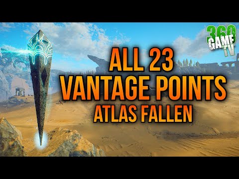 All Vantage Points Locations Guide - Summiter Trophy / Achievement - Atlas Fallen
