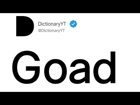Goad Meaning in English
