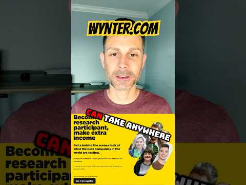 Make money from home by taking surveys π€― #wynter