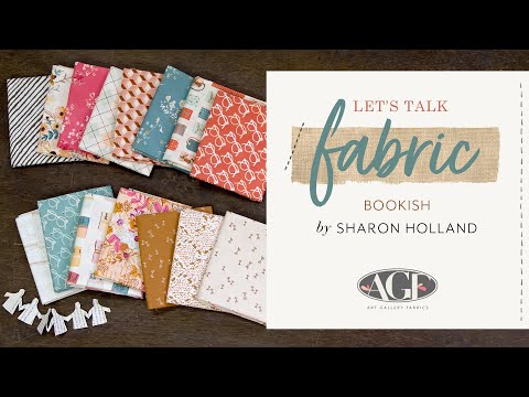 Bookish Fabric Collection by Sharon Holland + (Giveaway Closed) | Art Gallery Fabrics