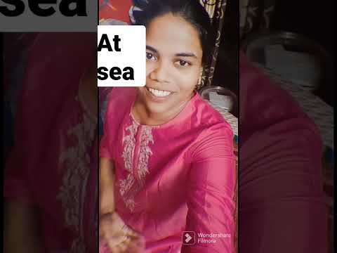 At sea idiom meaning in Telugu