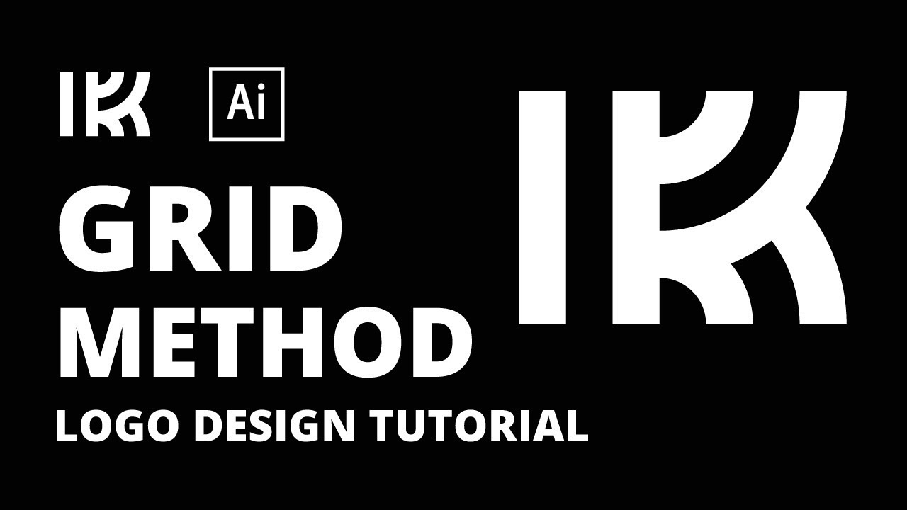 K Logo Tutorial Using the Grid method