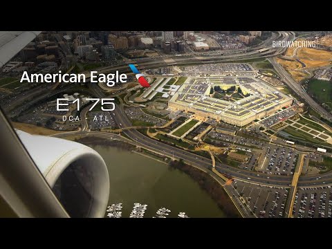 A Peek at Admirals Club: American Eagle E175 First Class | Washington DCA - Atlanta ATL – N113HQ