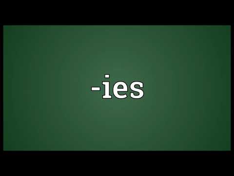 ies Meaning