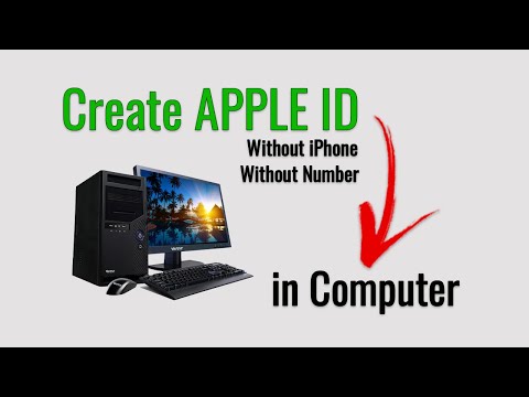 How to Create Apple ID on PC (No iPhone or Number) | Works in 2025