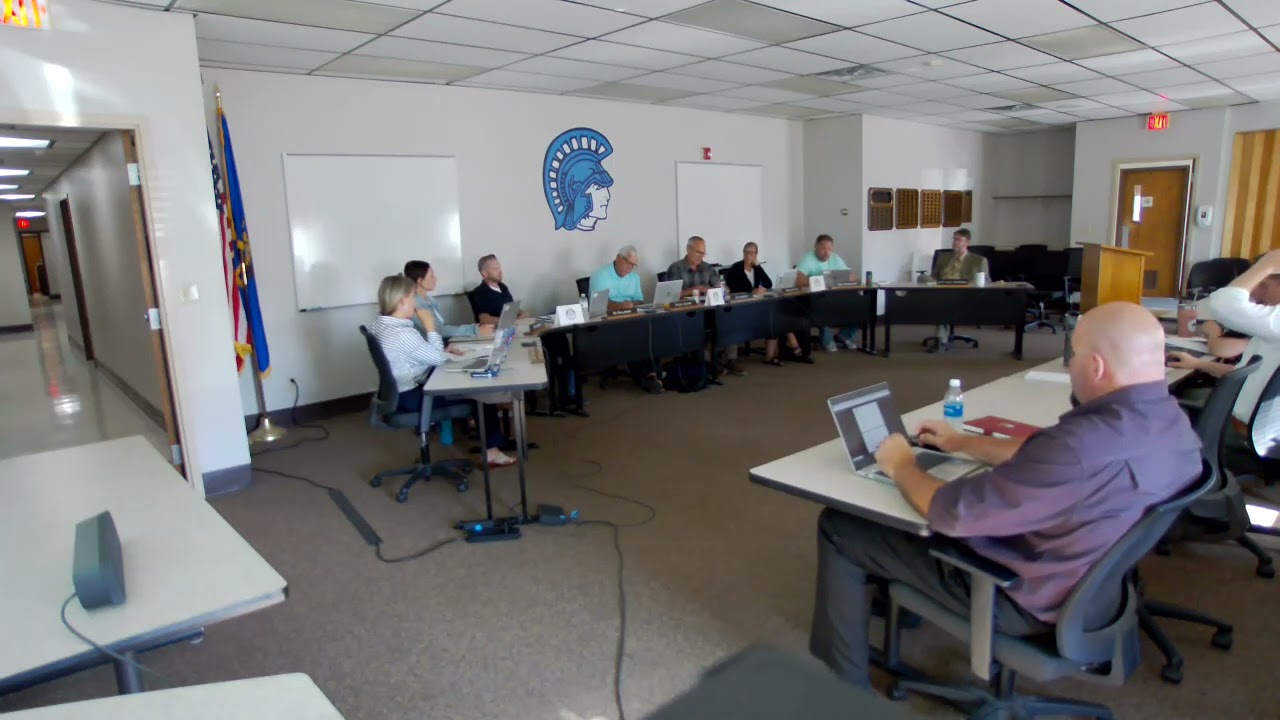 August 2023 School Board Meeting