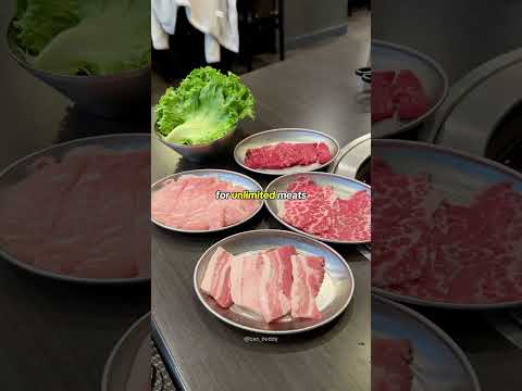 NYC’s newest AYCE Korean BBQ 🥩