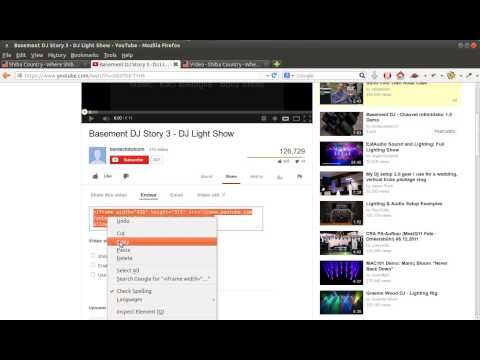 Embedding YouTube Videos Into Your Website