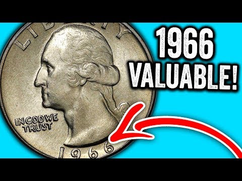 1966 QUARTERS WORTH MONEY - RARE & EXPENSIVE COINS TO LOOK FOR!