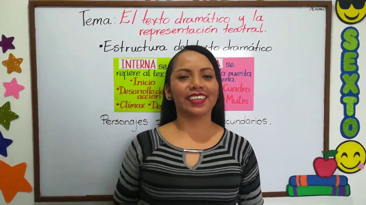 Lenguaje 6°. Unidad 4. Tema 2: El texto dramático y la representación teatral.