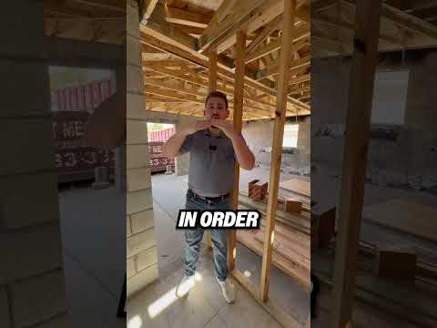 Interior walls which are NOT load bearing walls actually aren't built up to the trusses!