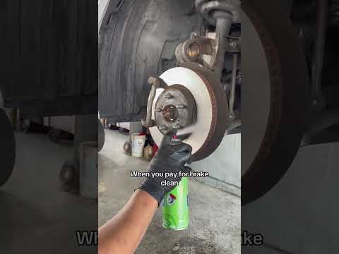 When you pay for brake clean #mechancial #carparts #mechanic #mechenic #carmechanic