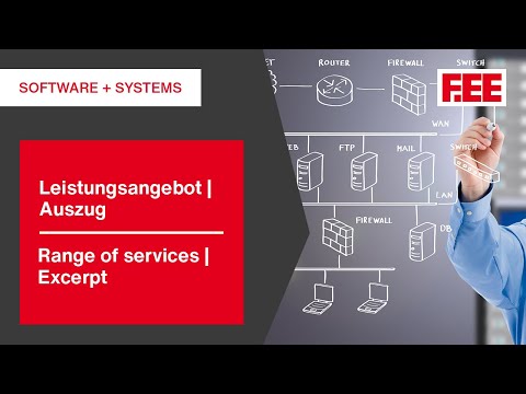 Industrial software and IT services at F.EE: Informatik + Systeme
