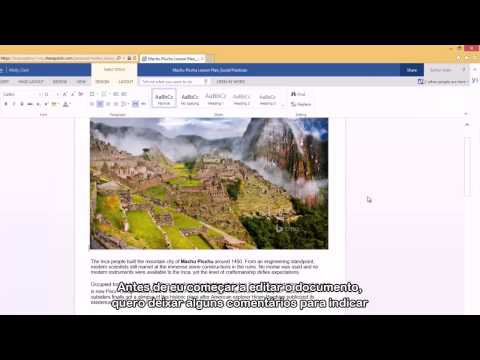 Microsoft Word Online e a colaboração em sala de aula
