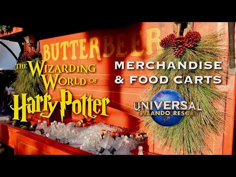 Wizarding World of Harry Potter | Food and Merchandise Cart Tour | Universal Orlando