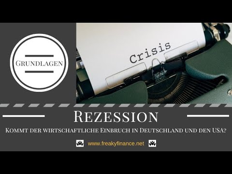 Rezession: Eine Definition des Begriffes und Betrachtung der Lage in Deutschland und den USA