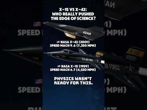 X-15 vs X-43: The MACH War 🚀