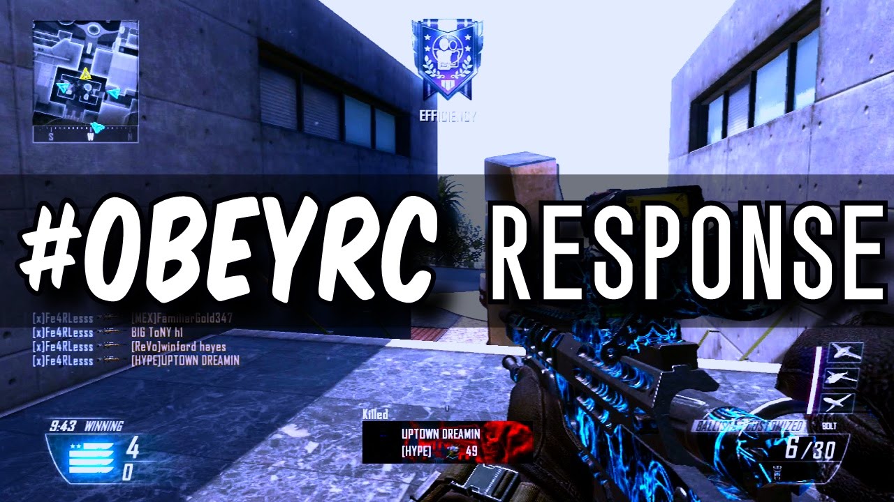 Fe4RLesss - Obey RC Response [X] #ObeyRC
