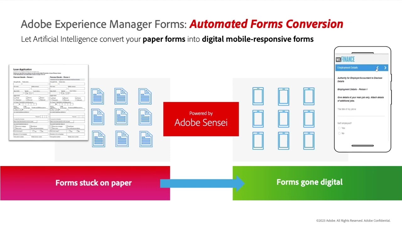 Go Digital with AEM Forms: Automated Forms Conversion