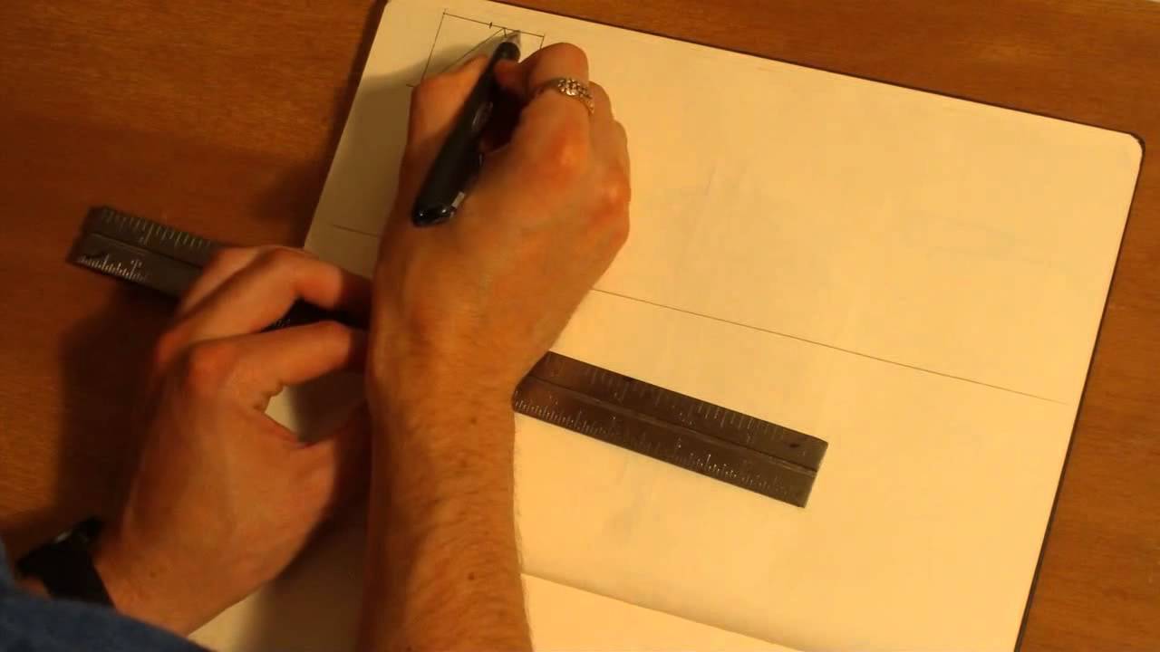Perspective - Intermediate - Traingular Solid in 2-Point