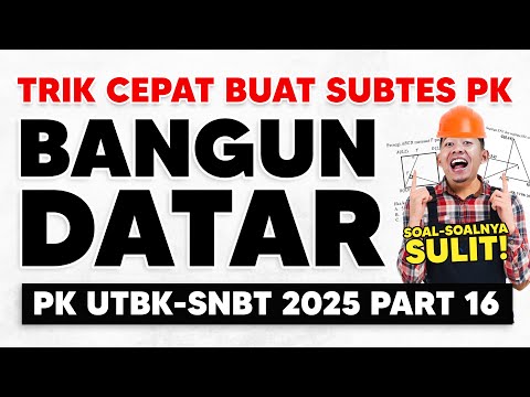 SOAL UTBK 2025 BANGUN DATAR