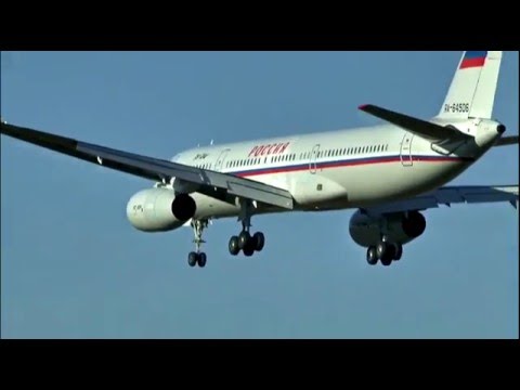 RA-64506 Russia Special Detachment Tupolev Tu-214 training flight from Moscow to Pardubice Airport.