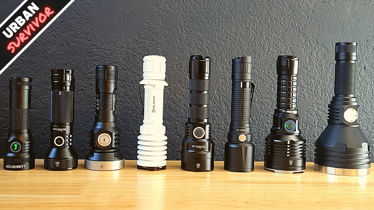 8 Thrower 21700 Flashlights Compared - 21700 Flashlights ...