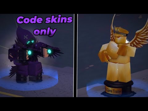 TDS but I use code skins only | Tower Defense Simulator