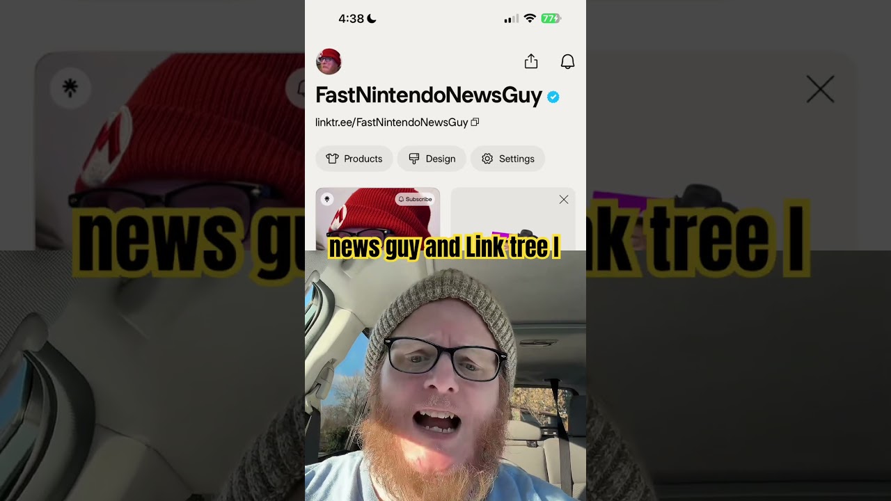 Check us out at Linktree @FastNintendoNewsGuy #linktree