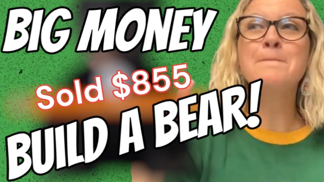 Big Money Build a Bear Plush Stuffed Animals Know What to LOOK For! What Sold