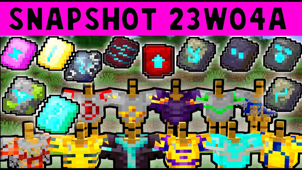 Как сделать незеритовое снаряжение в Minecraft snapshot 23w04a | MCBase Как сделать незеритовое снаряжение в Minecraft snapshot 23w04a | MCBase